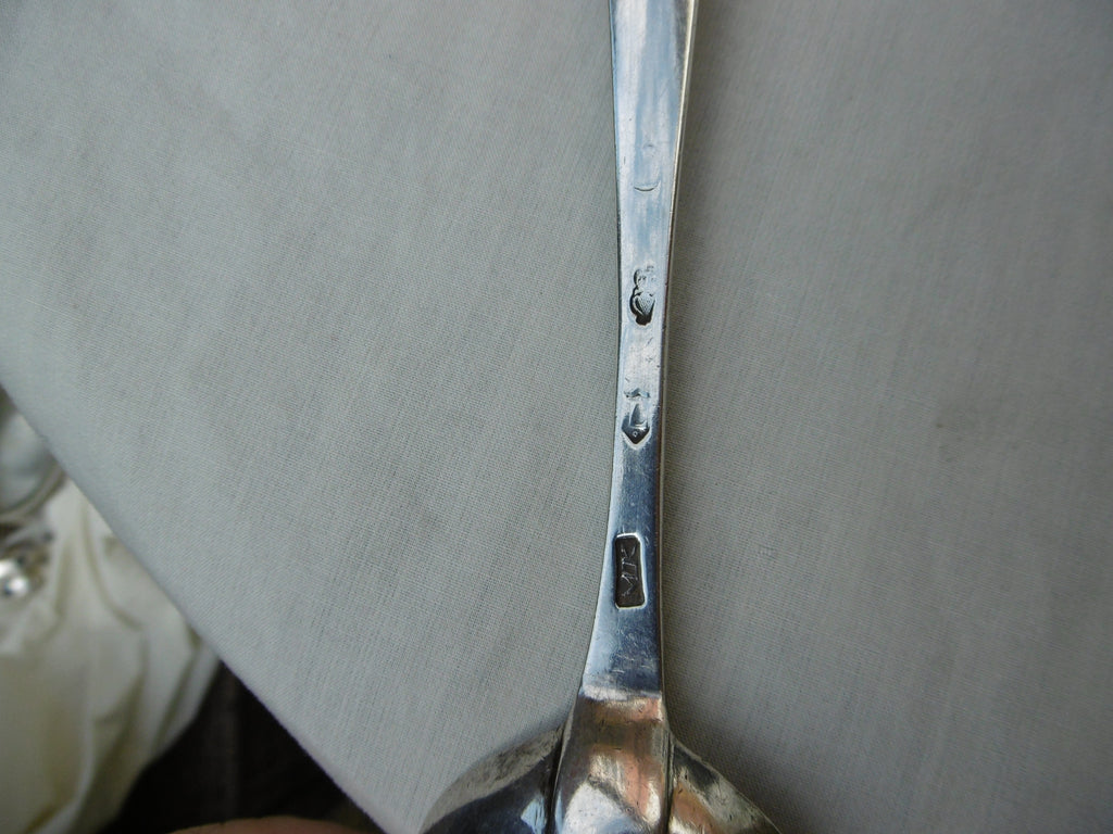 1783 fine Irish George 111 bright cut tablespoon by M Keating great St ...