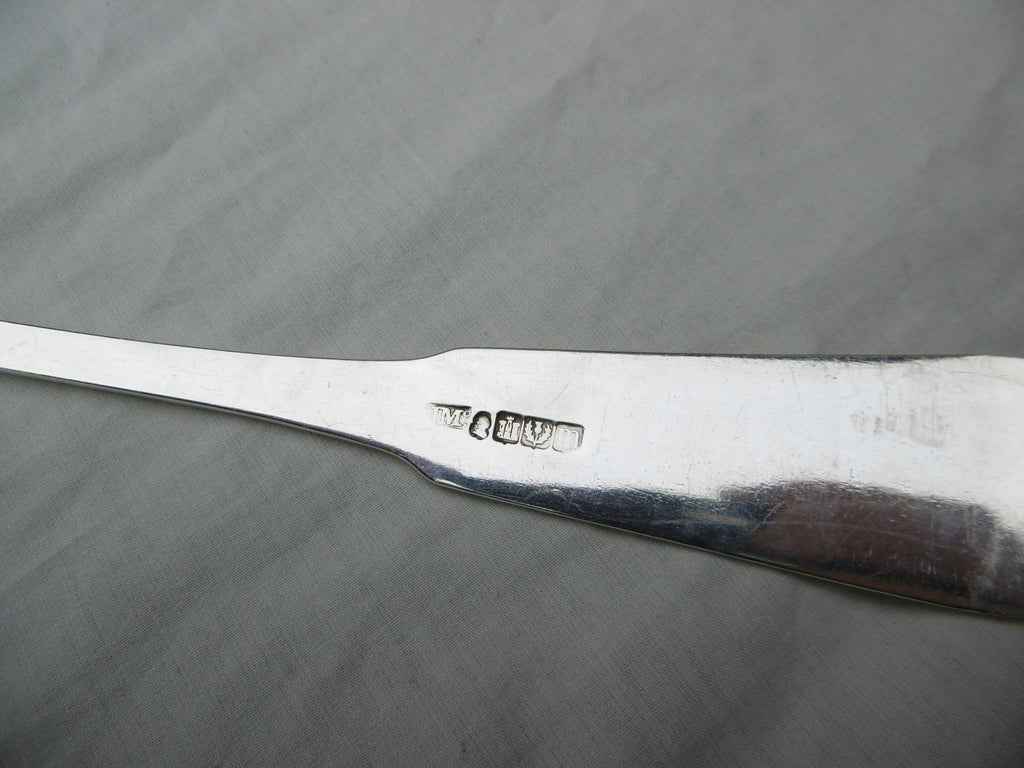1818 fine heavy Scottish soup ladle by James McKay 215g nice shell dec ...